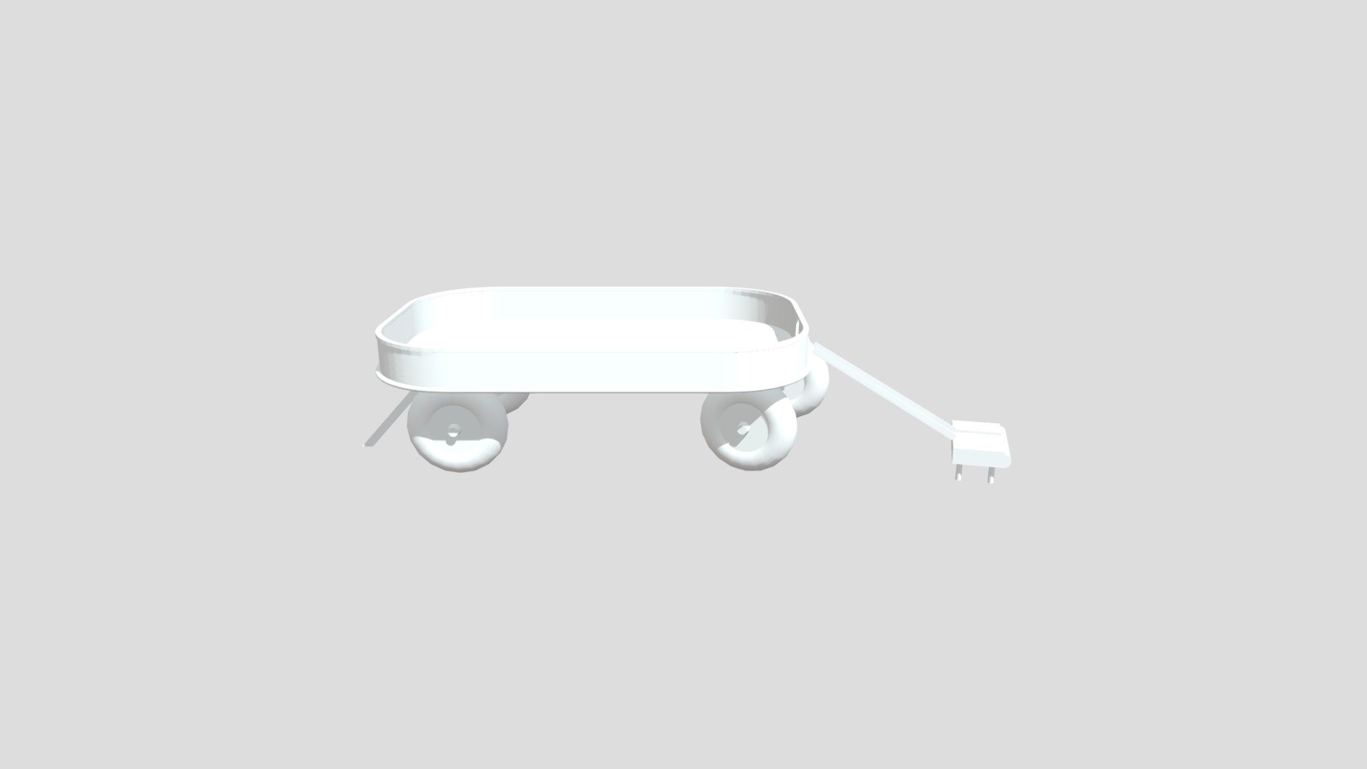 Spokane Big Red Wagon - 3D model by riley.gellhaus [1546968] - Sketchfab