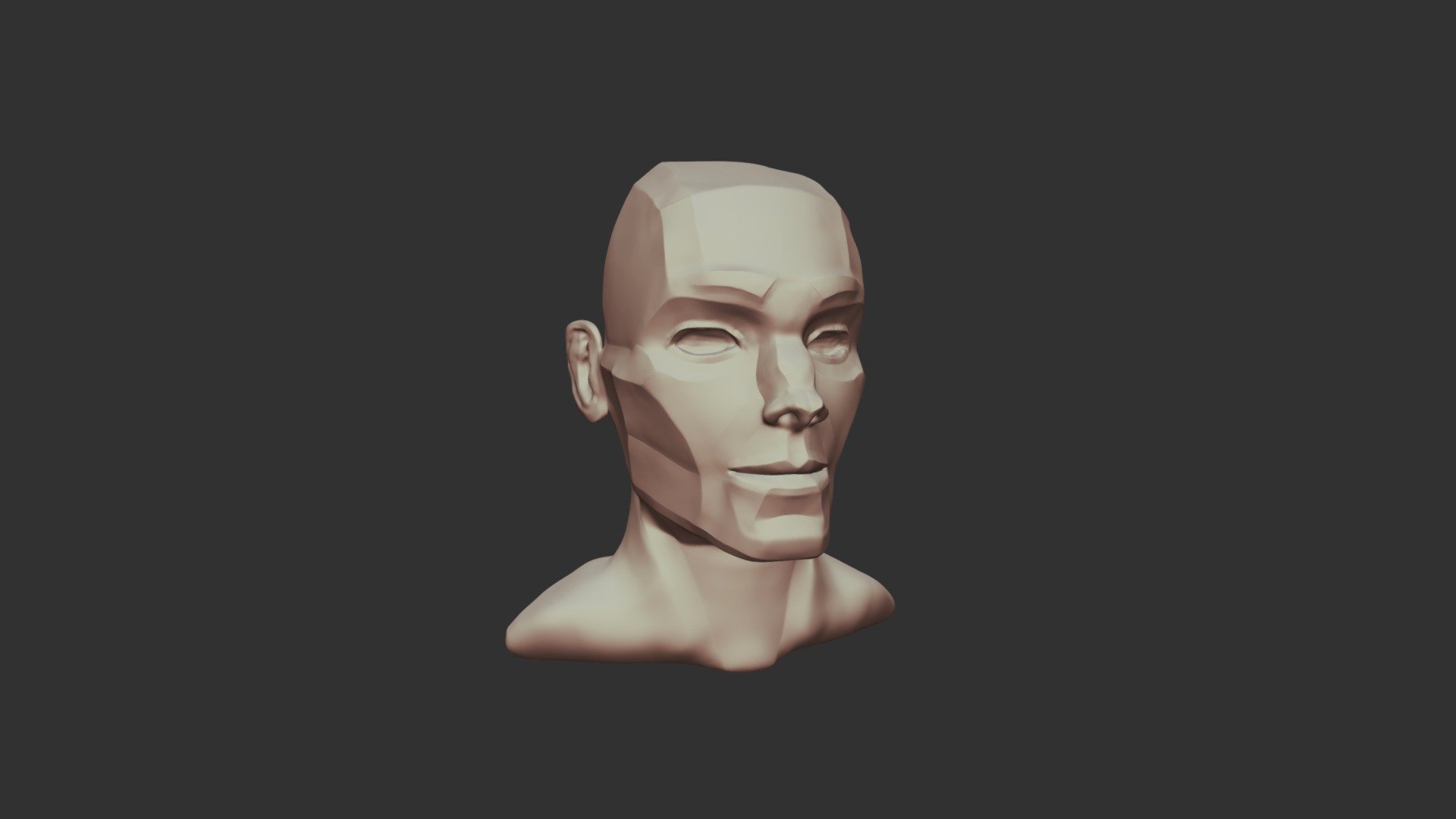 Faceted Head - Download Free 3D model by Gilberto Javier Diaz Pimentel ...