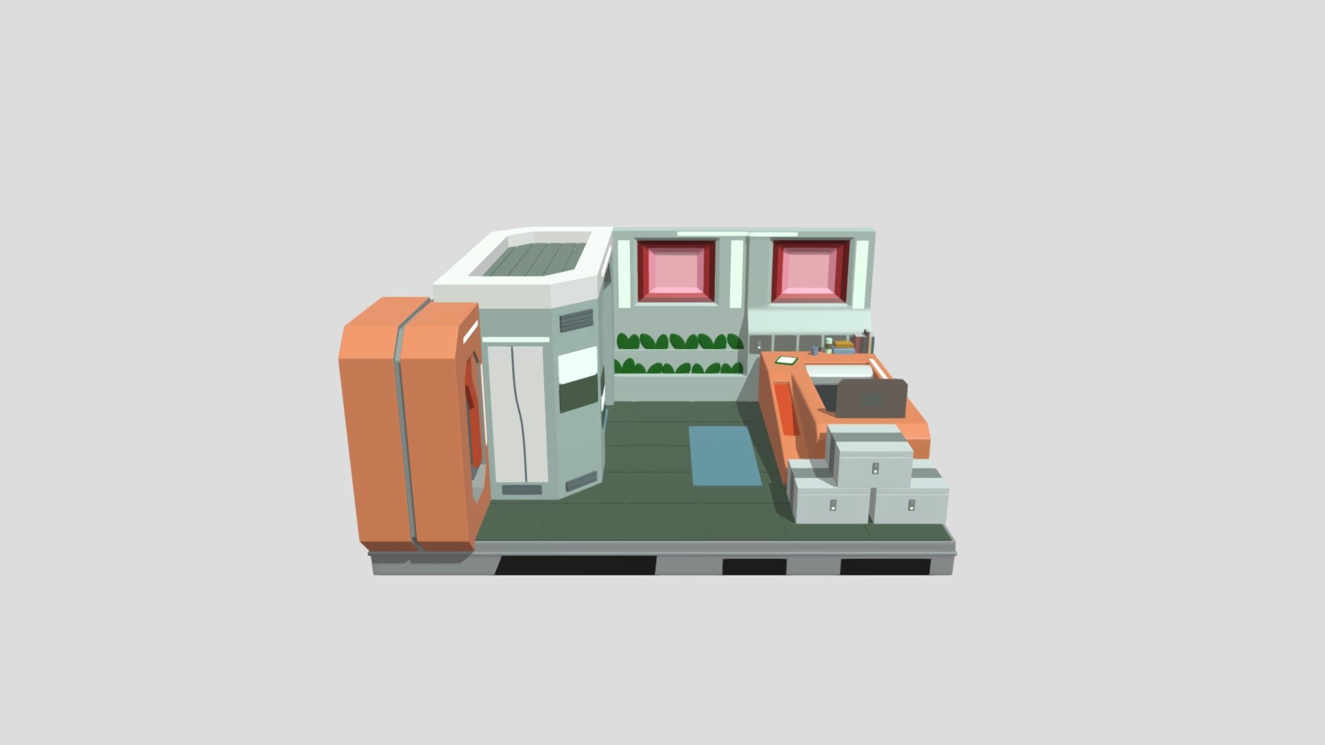 Project 2 (Scene based modelling) - 3D model by farahlinajasmin ...