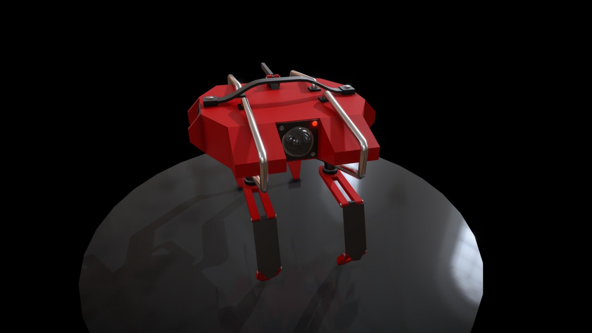 Walker droid idle - 3D model by jagoda [154b67b] - Sketchfab
