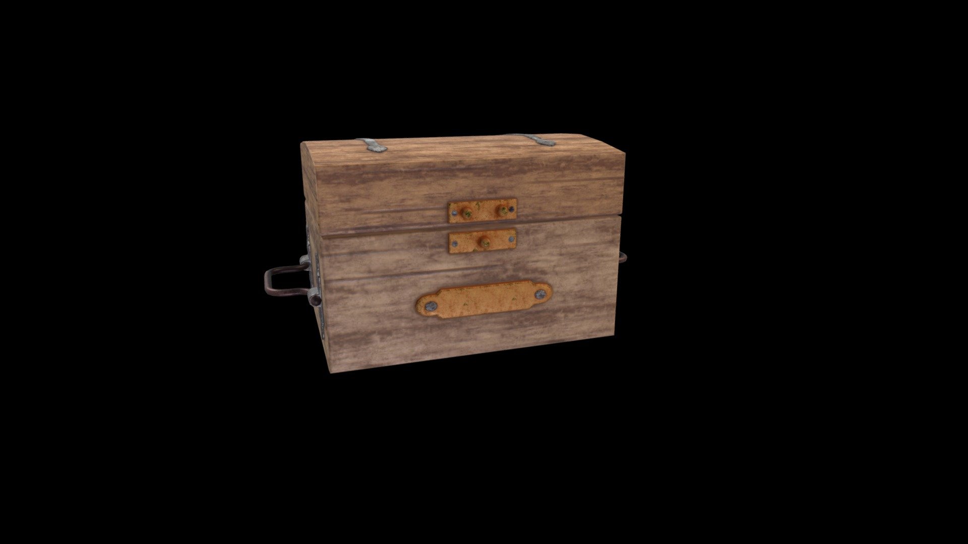 Tea Chest - Download Free 3D model by CallumV [154c614] - Sketchfab