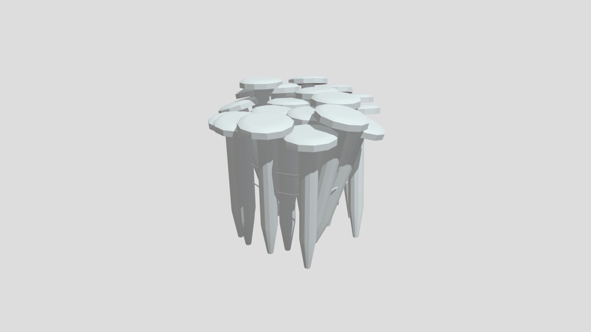Nails - Download Free 3D model by ProyectoWiwi [154db3a] - Sketchfab