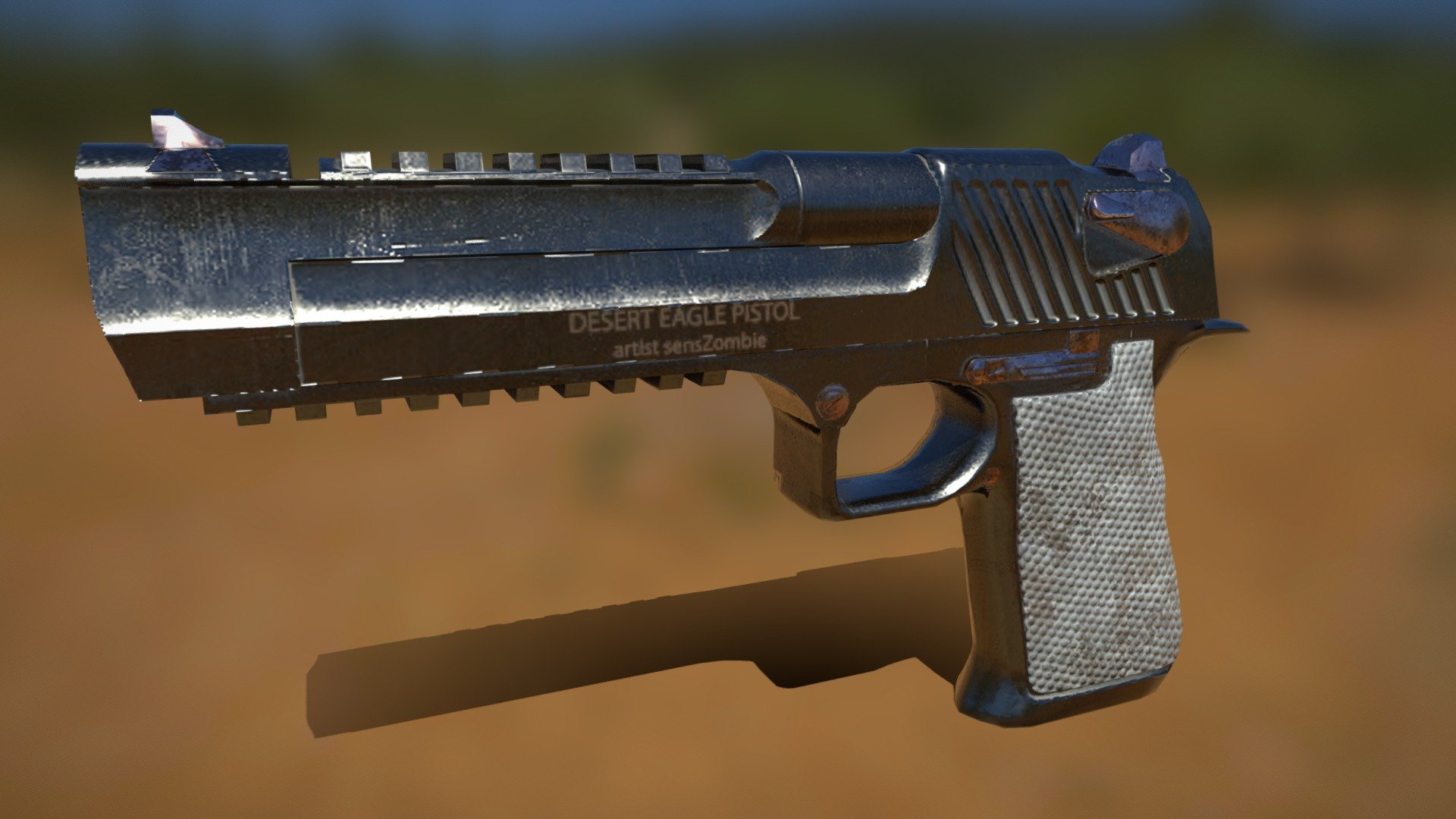DesertEagle - 3D model by sensZombie (@inkomano) [154dbfb] - Sketchfab