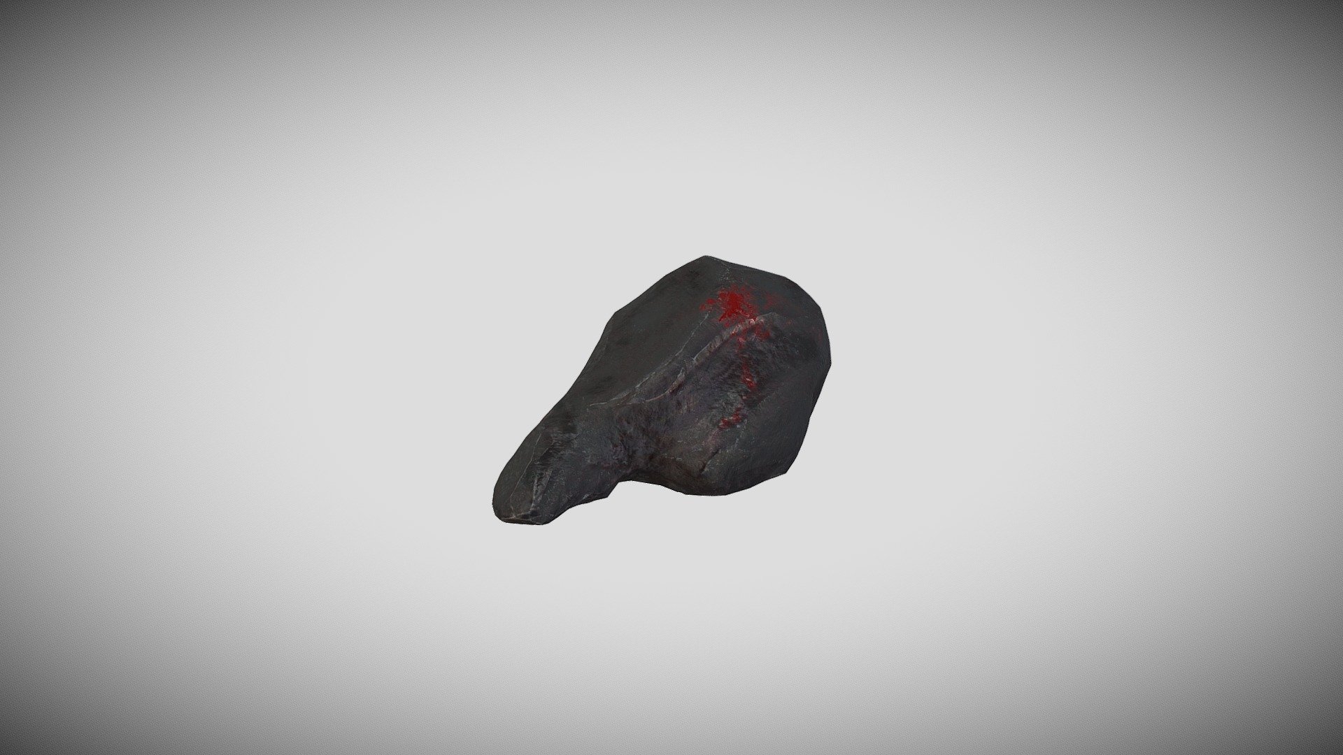 Horror Themed Rock - 3D model by MaekB [154e942] - Sketchfab