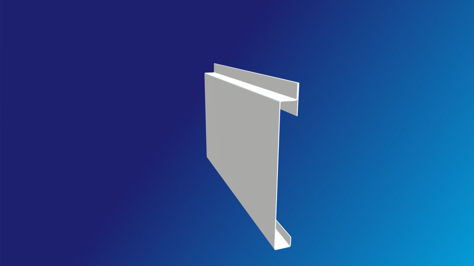 Fascia Corner Part A 400x400 LH - 3D model by Trueline Products ...