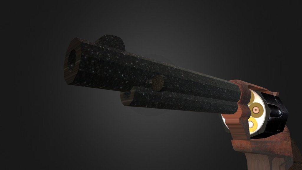 Revolver - 3D model by toujin1108 [154efa9] - Sketchfab