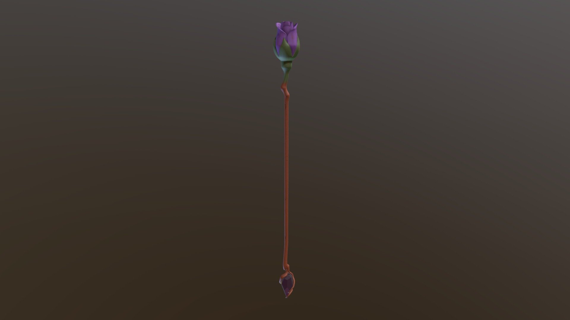 Rose Staff - 3D model by Jodnix [154f439] - Sketchfab