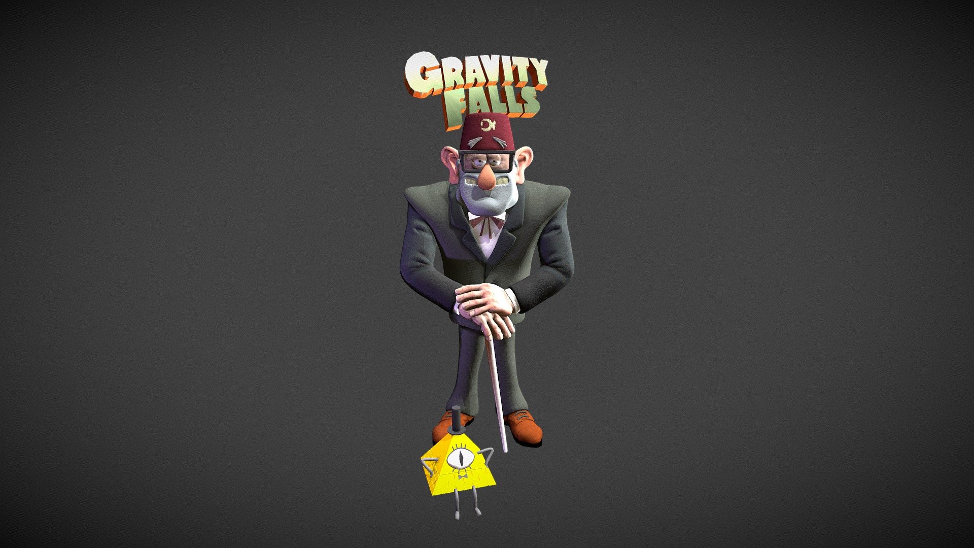 Grunkle Stan Pines - Download Free 3D model by thartley [1550770 ...