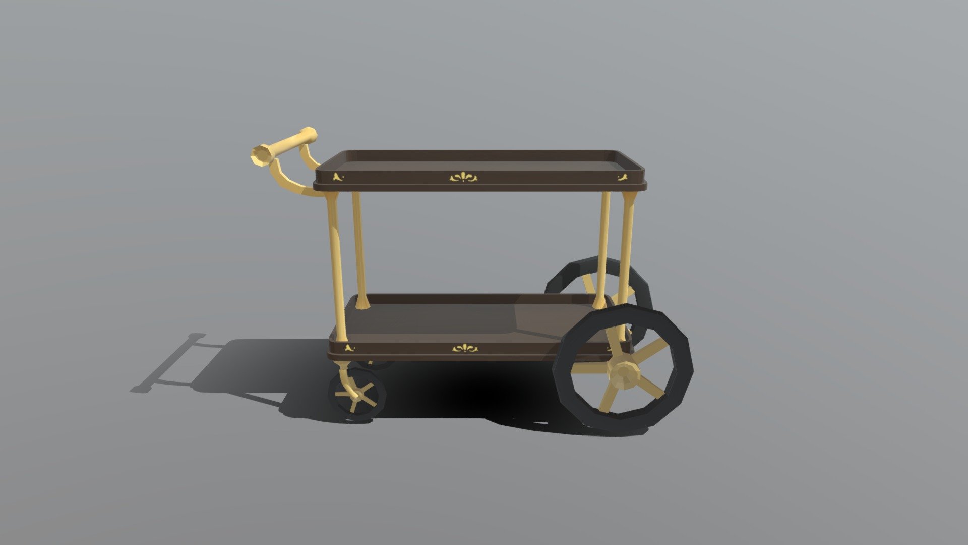 Cart - Download Free 3D model by kyuukonneko [1551007] - Sketchfab