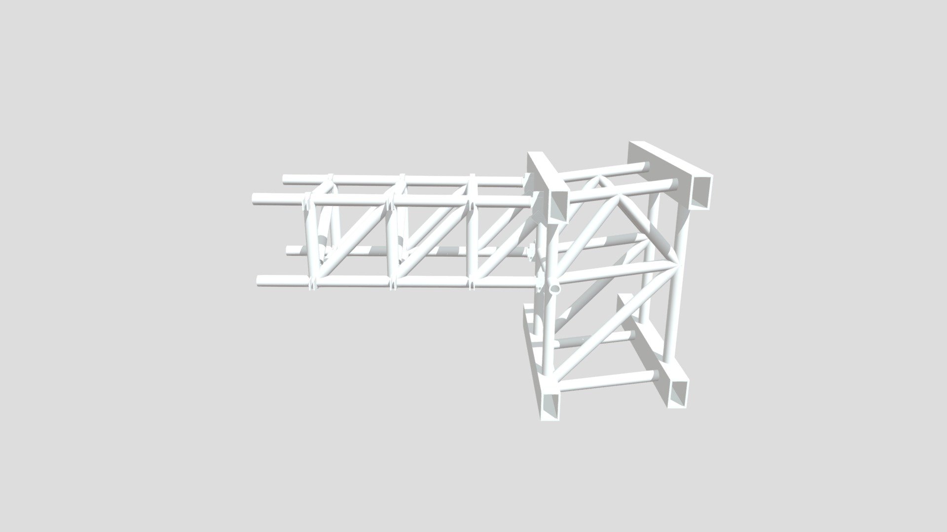 steel connection - 3D model by dinochen [15520ed] - Sketchfab