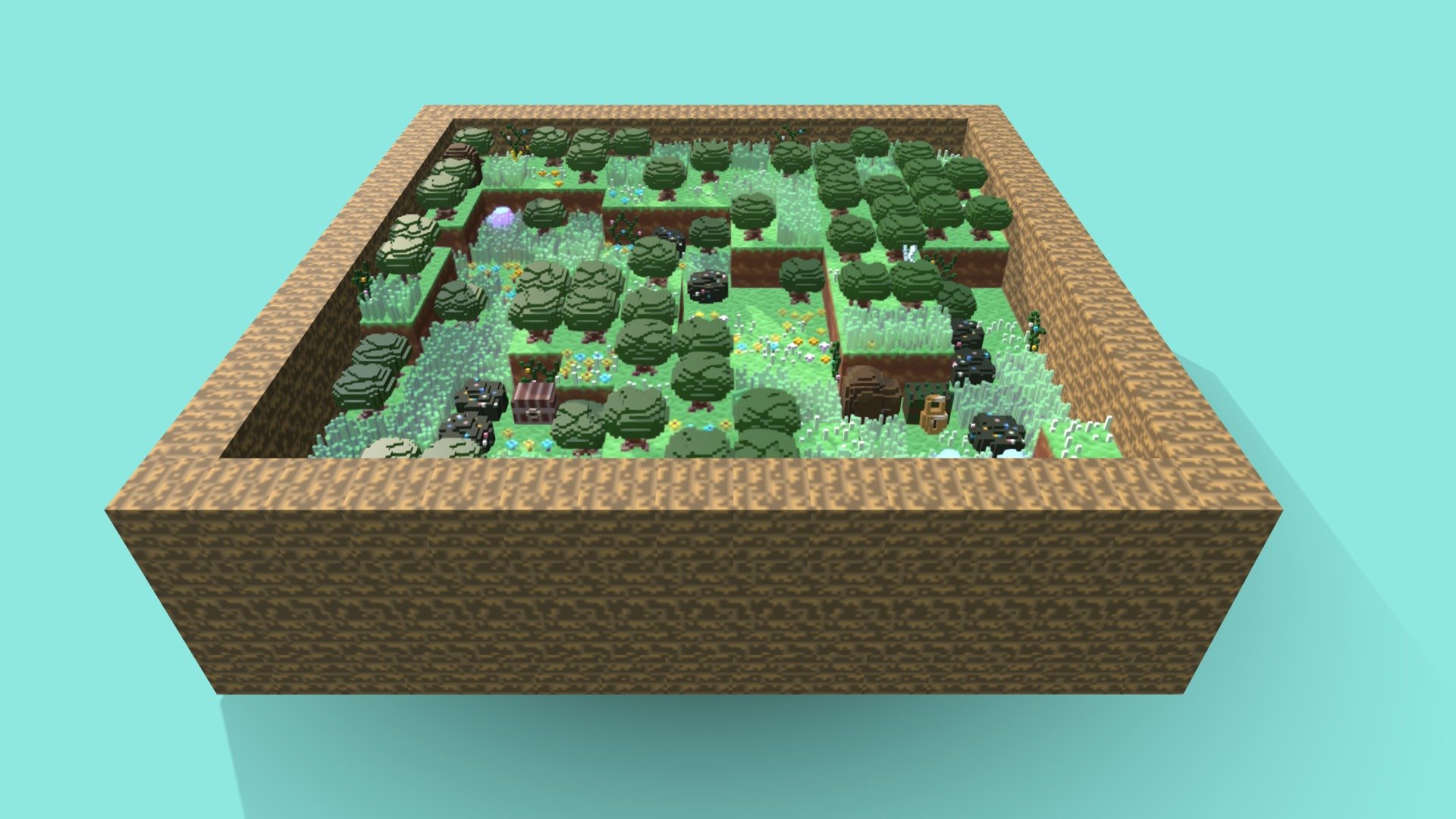Grassland Spring Model - 3D model by sjgreys [1552210] - Sketchfab