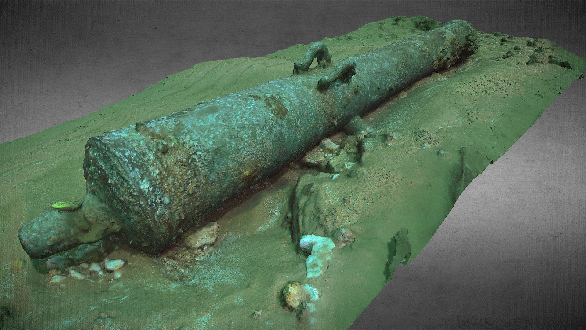 Cannon 17th c. Dutch warship Klein Hollandia - Download Free 3D model ...