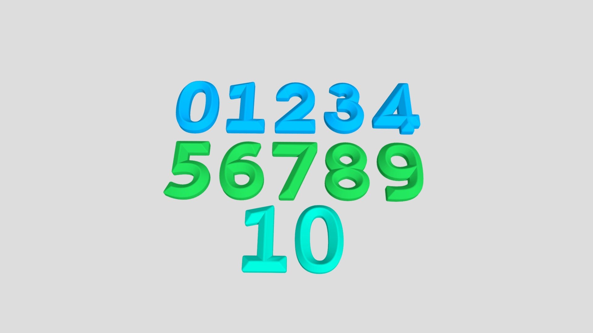 Printable Numbers - Download Free 3D model by penielnwamba [15538d9 ...