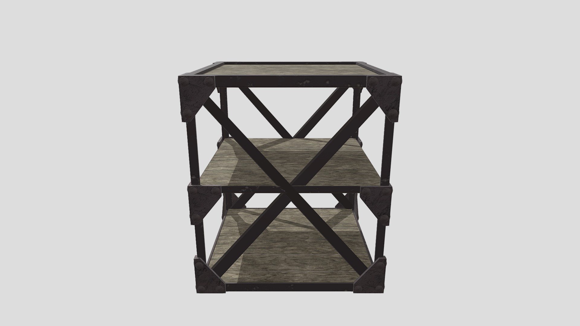 Metal Box - Download Free 3D model by mjmartinez [1553989] - Sketchfab