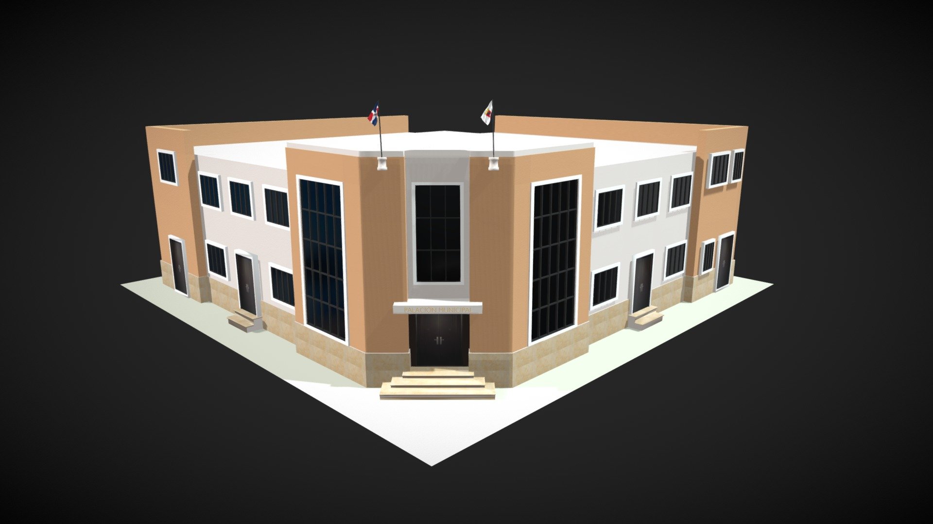 Building - 3D model by carlosliriano (@carlosliriano2015) [1553f2f ...