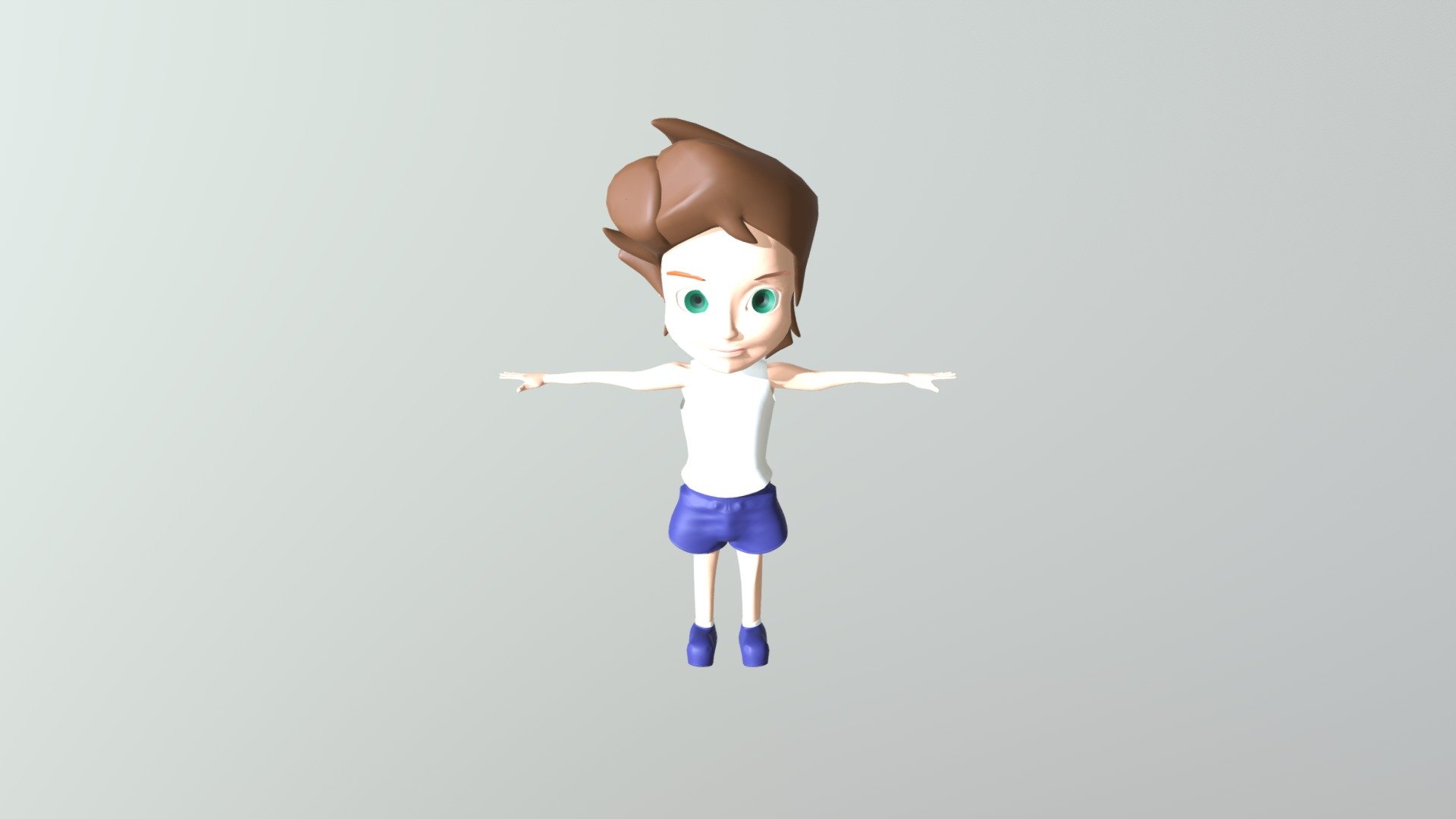 Boy - 3D model by characonstantinou96af [155470c] - Sketchfab
