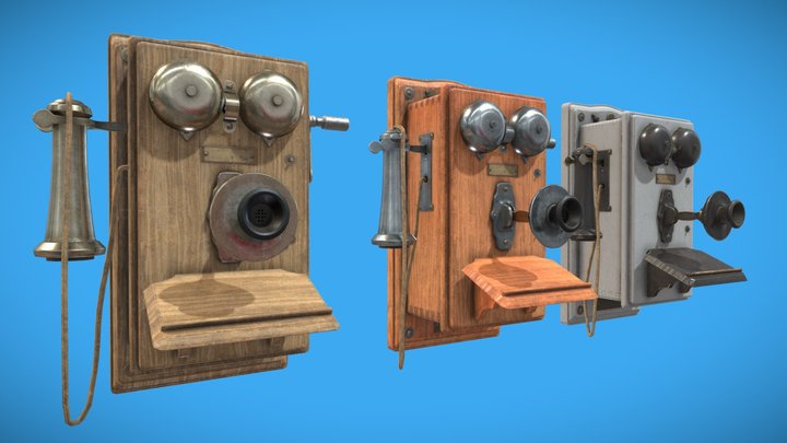 Telephone 3D models - Sketchfab