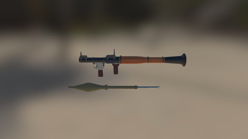 RPG-7 - 3D model by nathanlanders [1558406] - Sketchfab