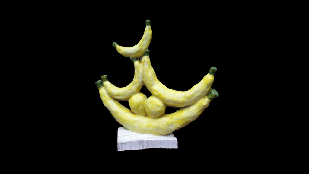 BANANA STACK, by Daniel Jaffe - 3D model by brain_____heart [155893e ...