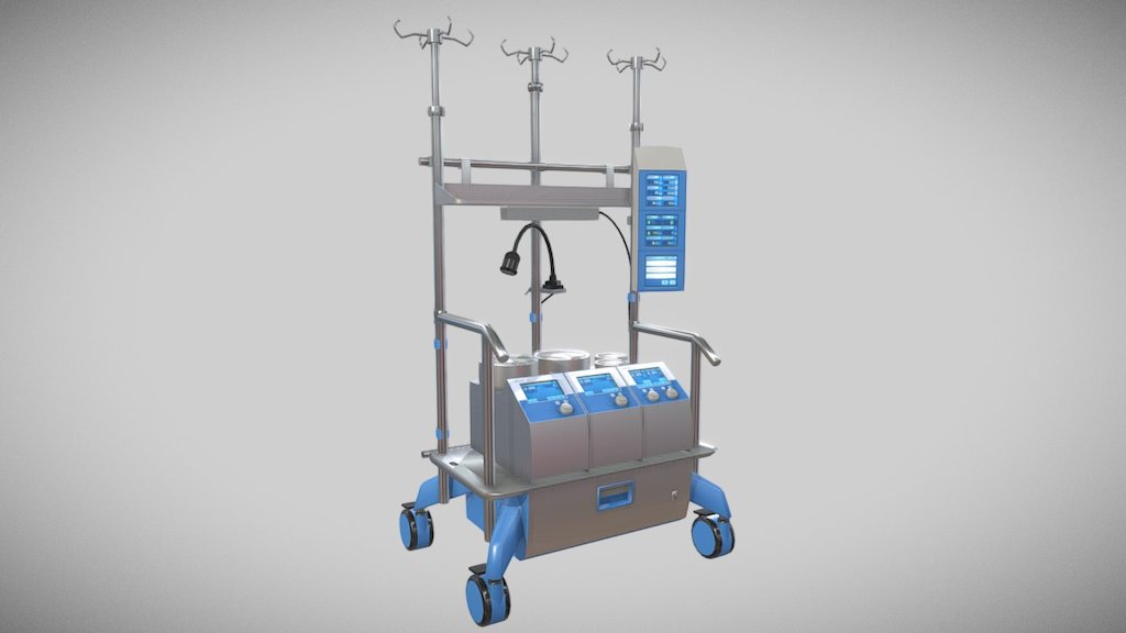 Heart Lung Machine - 3D model by Yann Pérès (@yannperes) [1559415 ...
