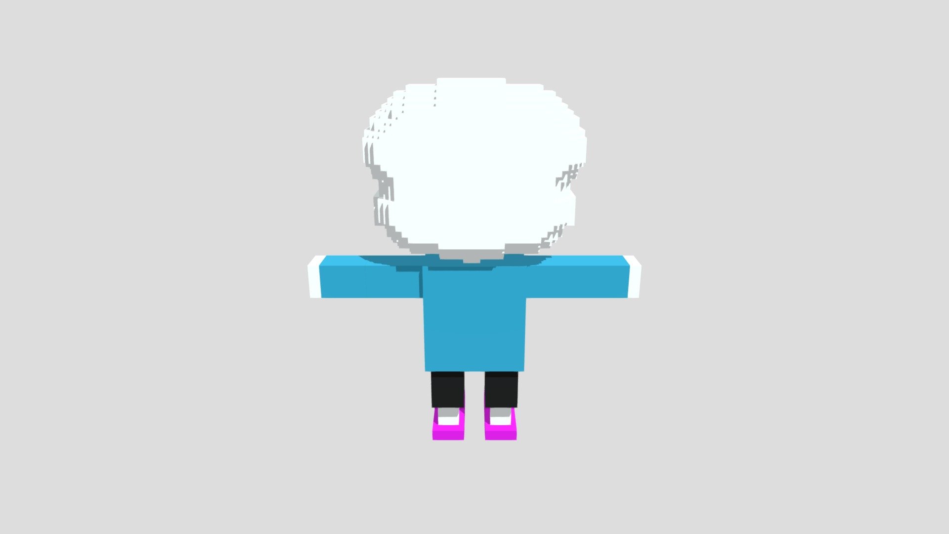 Sans - 3D model by Ormoyo [1559a69] - Sketchfab