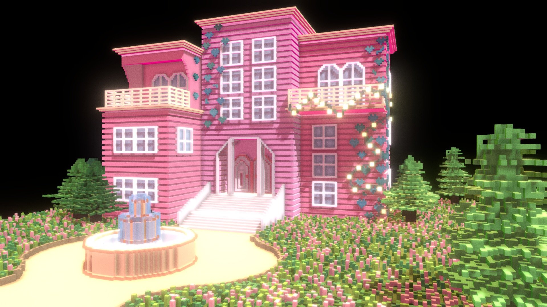 Barbie House - 3D model by niccc.kka [155d04e] - Sketchfab