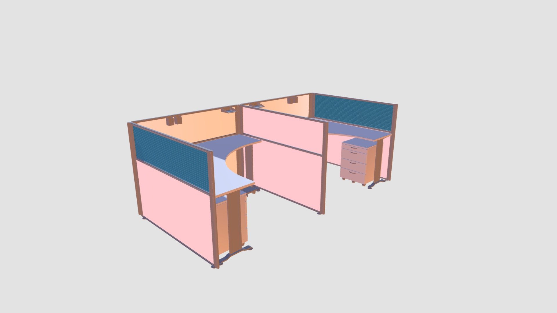 office desk - Buy Royalty Free 3D model by Evermotion [155d875 ...