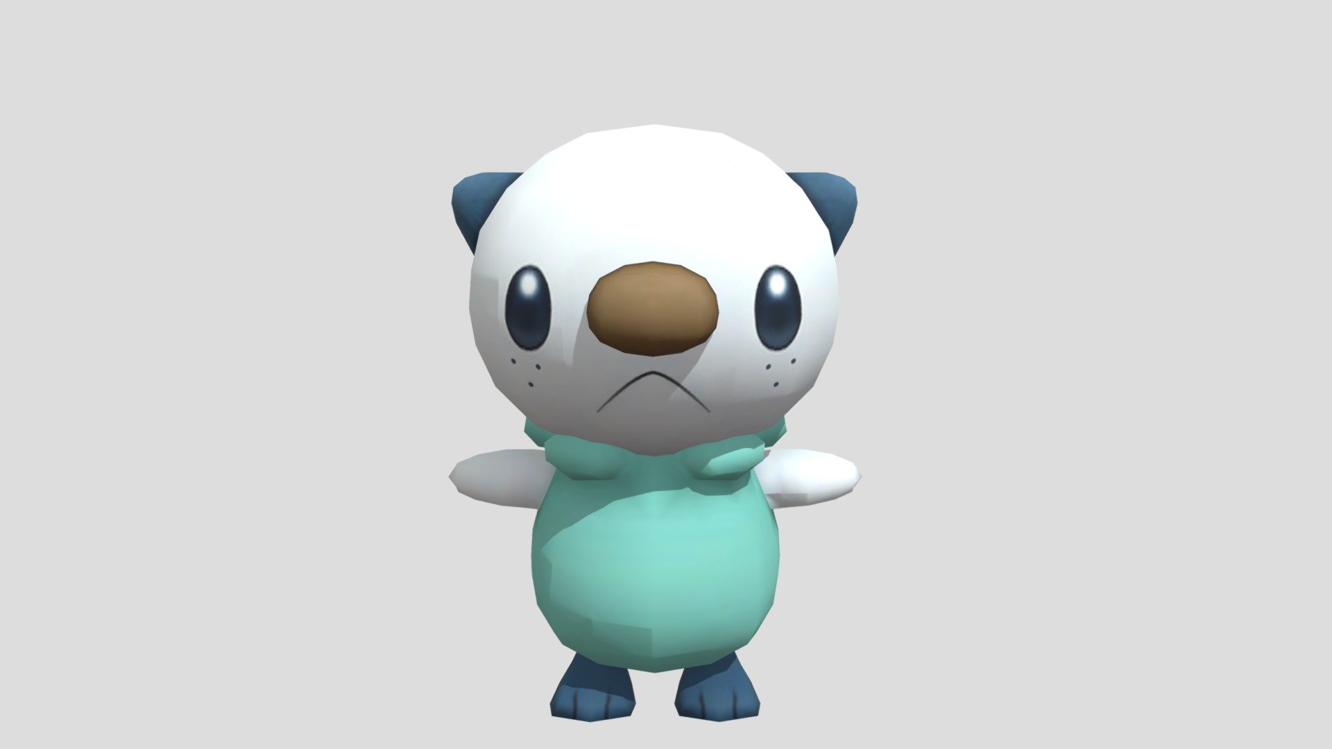 Oshawott - Download Free 3D model by juliocesar012 (@jsuliocesar012 ...