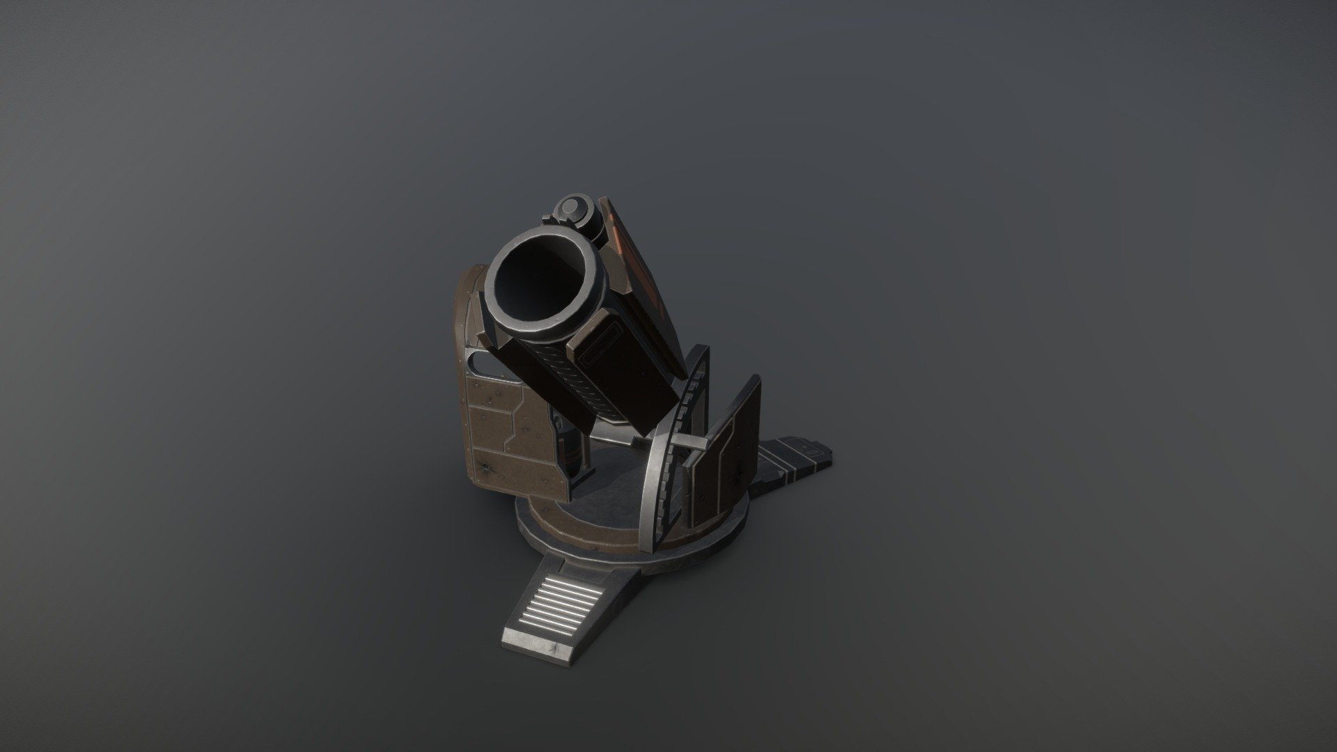 HS_Turret - 3D model by PPrager [155d9aa] - Sketchfab