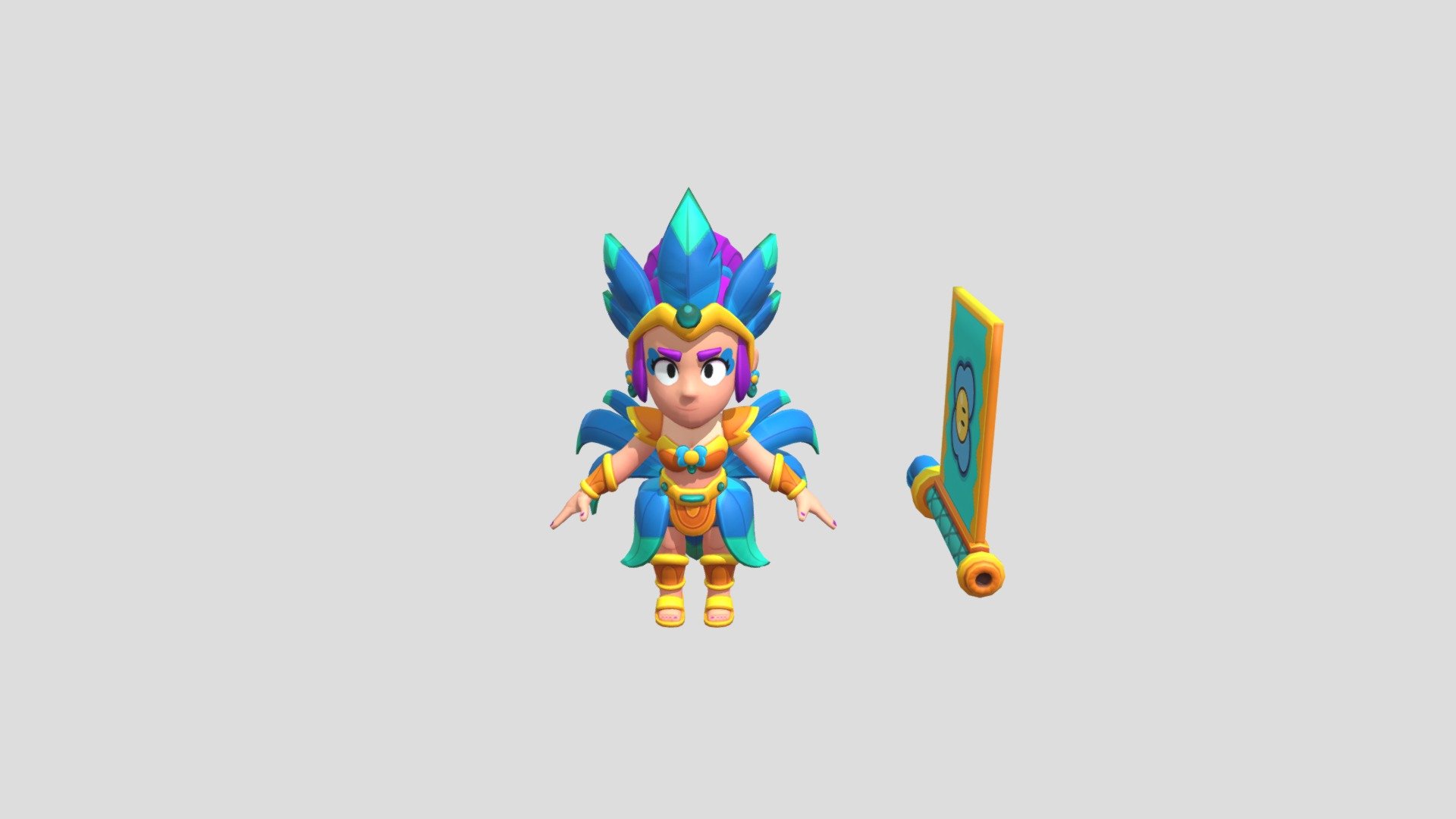 flag_bearer_piper - 3D model by benerencikim (@bs_killer) [155dd79 ...
