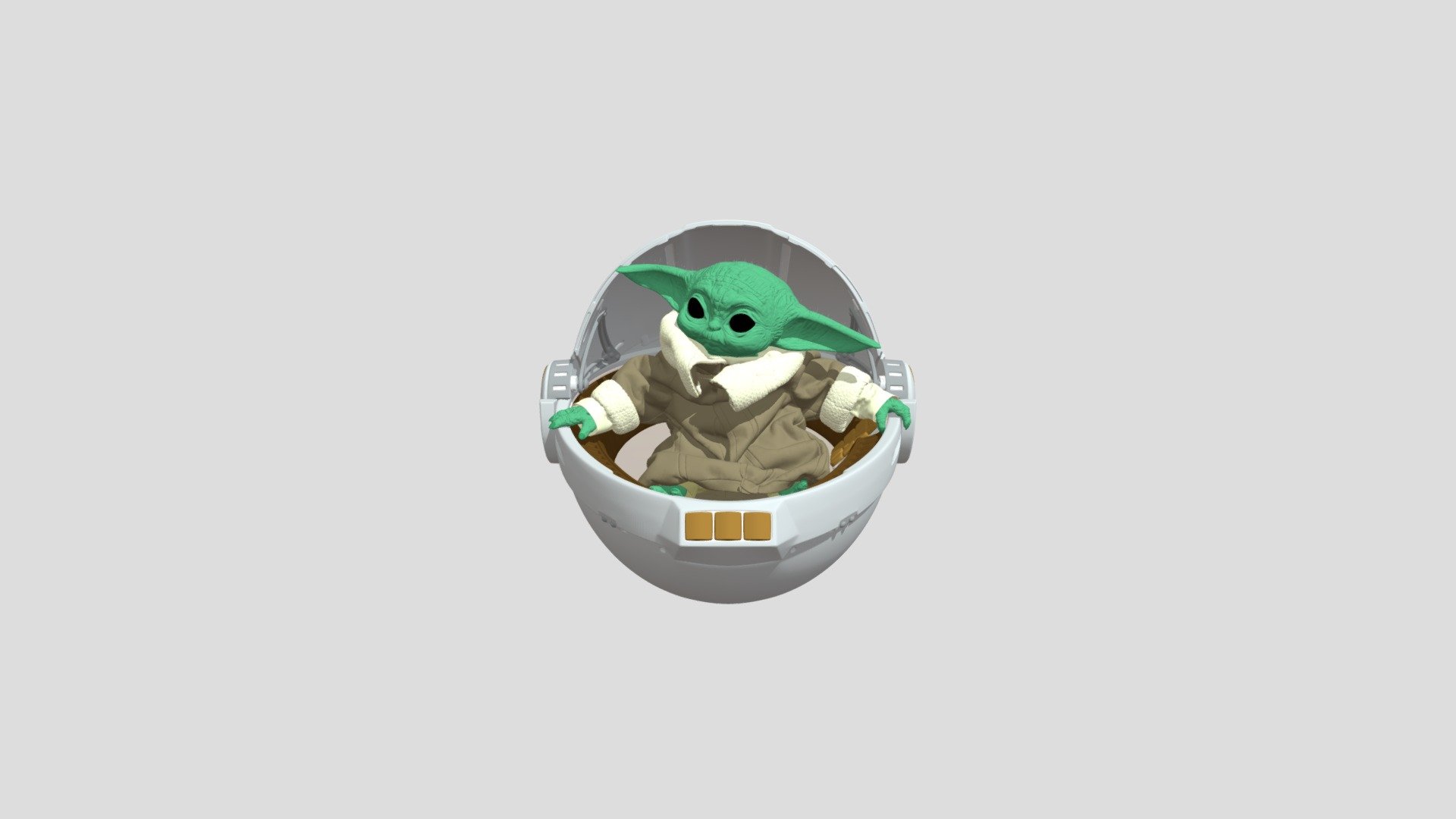 Mandalorian-grogu-floating-pram - Download Free 3D model by chill26 ...
