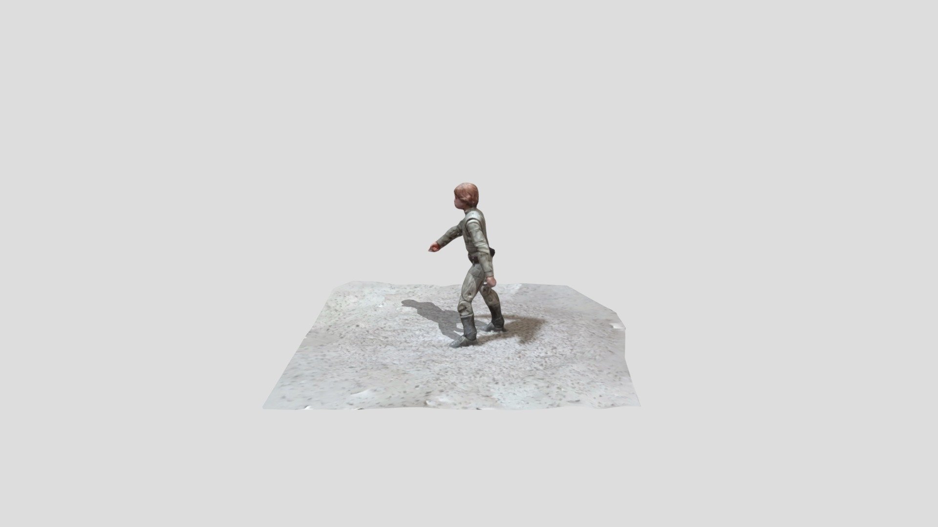 Luke Skywalker - 3D model by 1stevief [155efe1] - Sketchfab