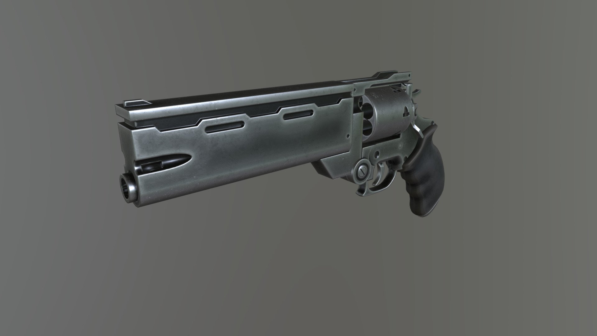 Vash's Gun - 3D model by hiro17 [155f572] - Sketchfab