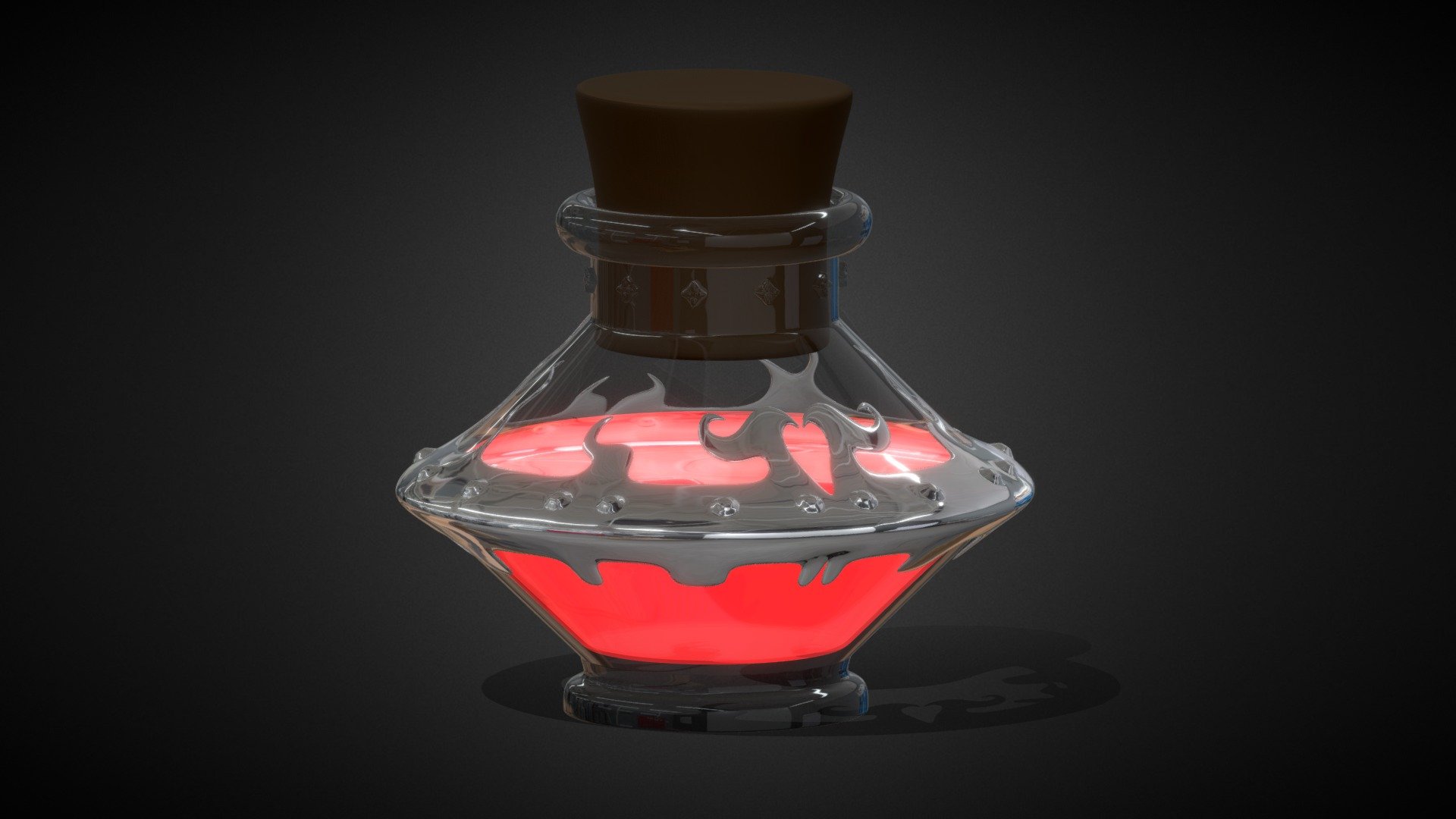 Bottle Of Poison - 3D model by Jam_xb (@Jam.xb) [156103c] - Sketchfab