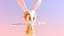 Cream The Rabbit Rigged - Download Free 3D model by Lilithe [1561186 ...