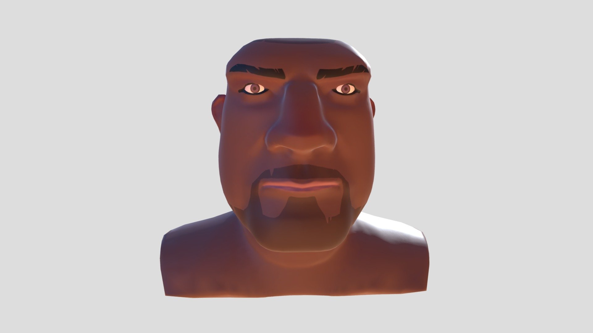 Stylized Egyptian Man - 3D model by Tiarnan Jones (@percival_designs ...