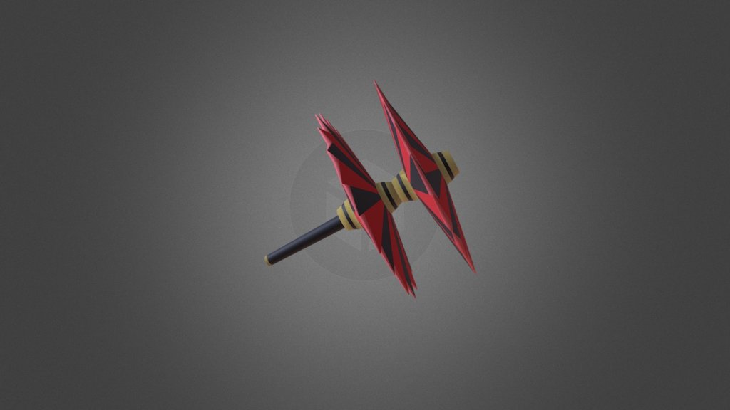 Spiked Hammer - 3D model by saberloco [15634b7] - Sketchfab