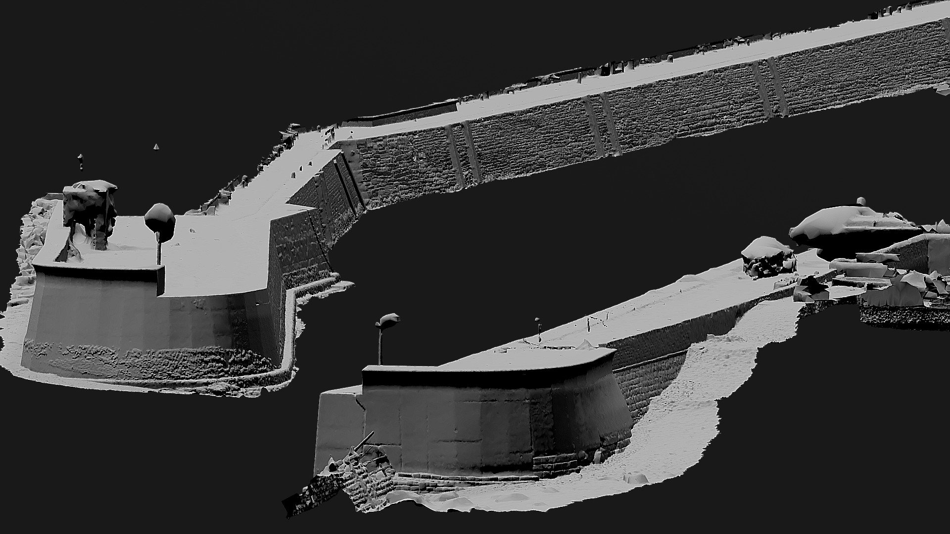 Aberaeron-Harbour-untxt - 3D model by SUMO GeoSurveys (@aerial-cam ...