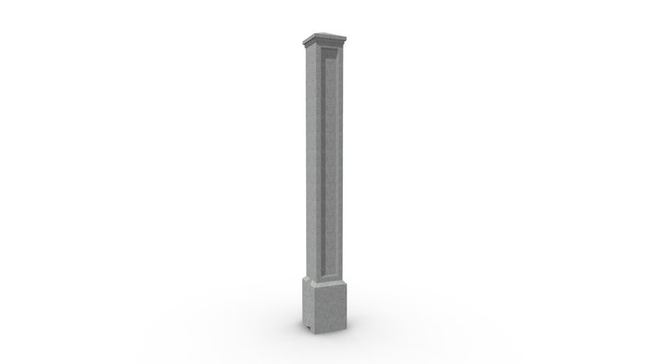 Concrete-pole 3D models - Sketchfab