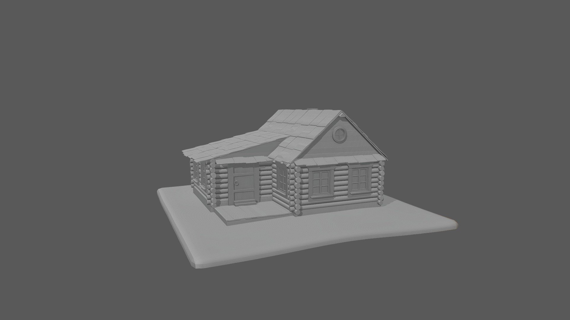 Traditional Slavic Hut - 3D model by Mikhail Nikolaev (@mikoniko ...