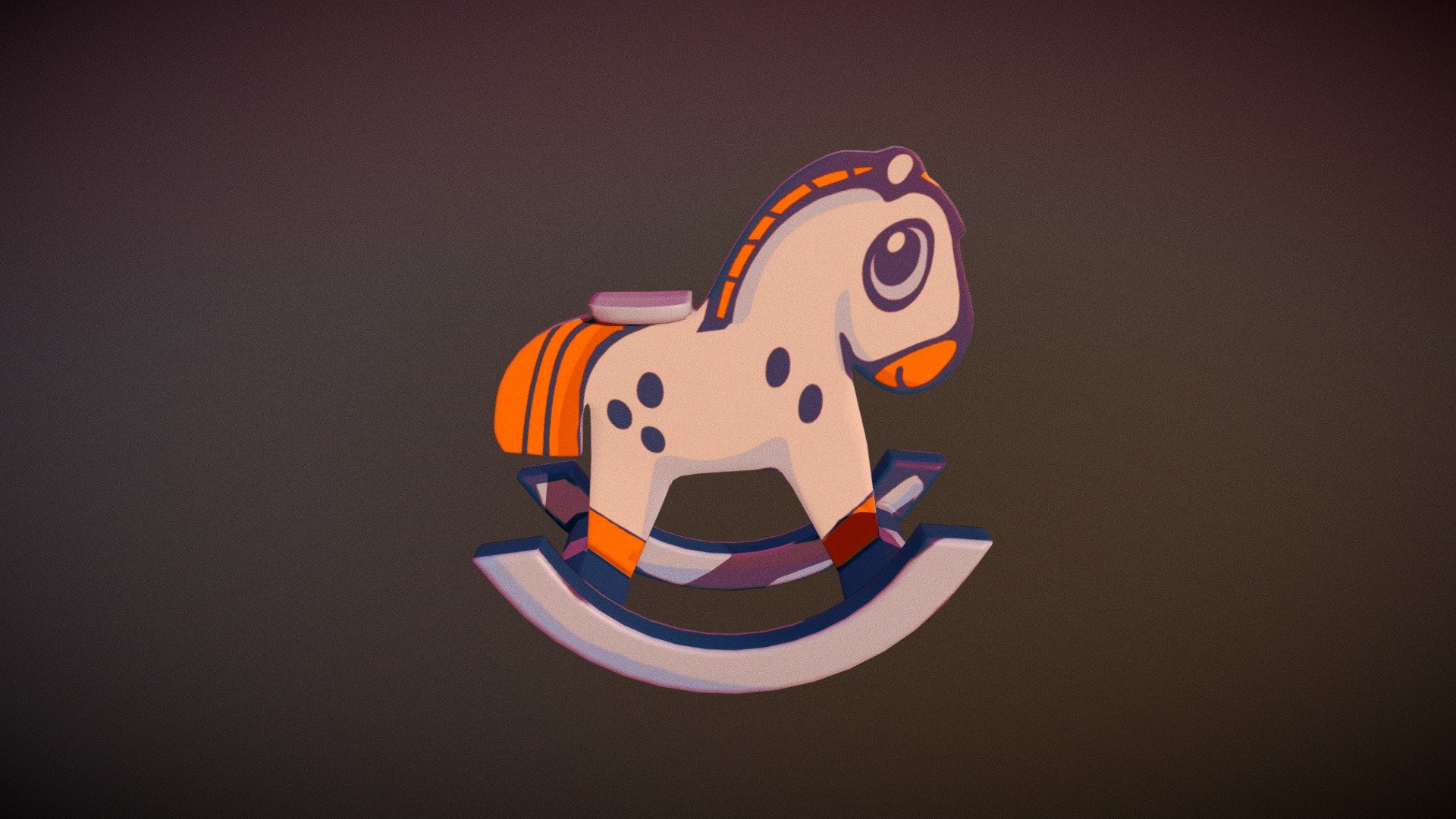 Children's rocking horse animation. - Download Free 3D model by aki74 ...