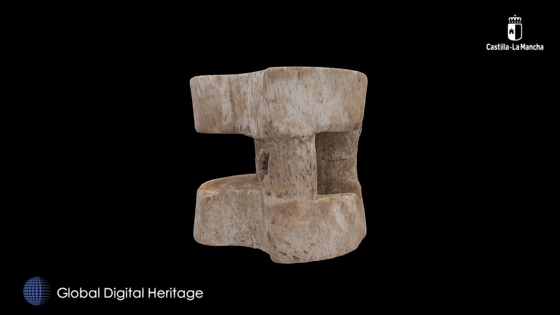Bone crossbow nut. Alarcos, Ciudad Real - Download Free 3D model by ...