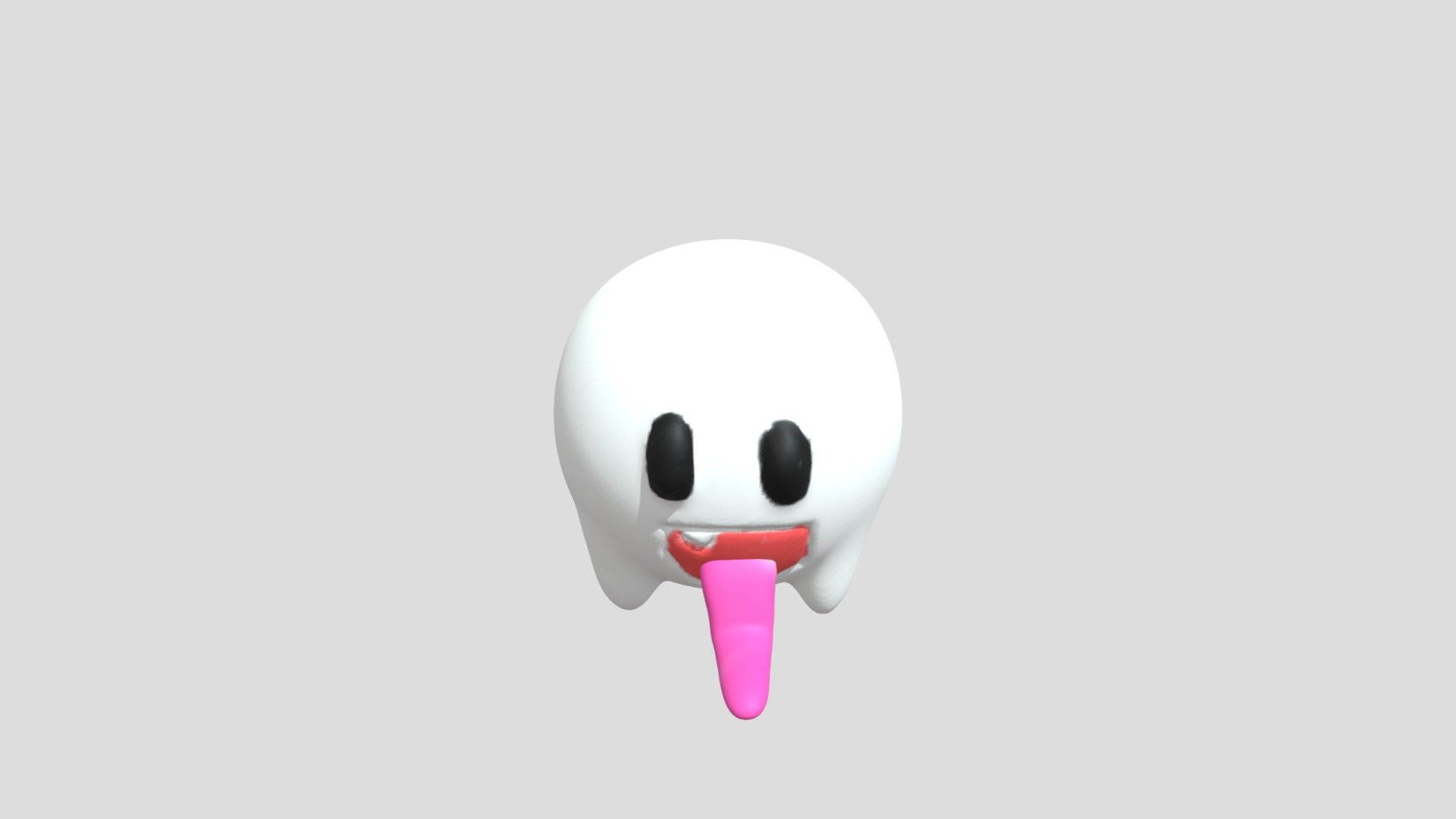 Boo Ghost - 3D model by chris09142 [156b2db] - Sketchfab