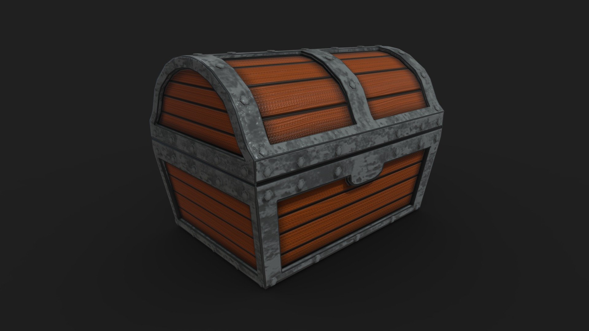 Textured Treasure Chest - Download Free 3D model by Yorus01 [156c6d3 ...