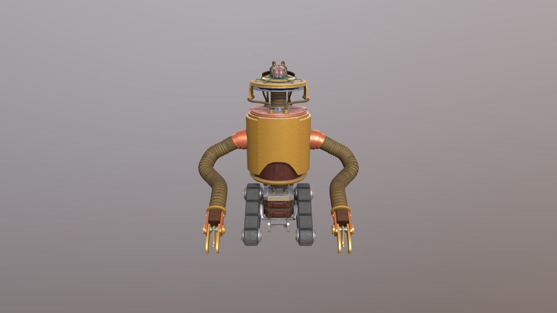 Realistic robot - 3D model by c2234034 [156d916] - Sketchfab