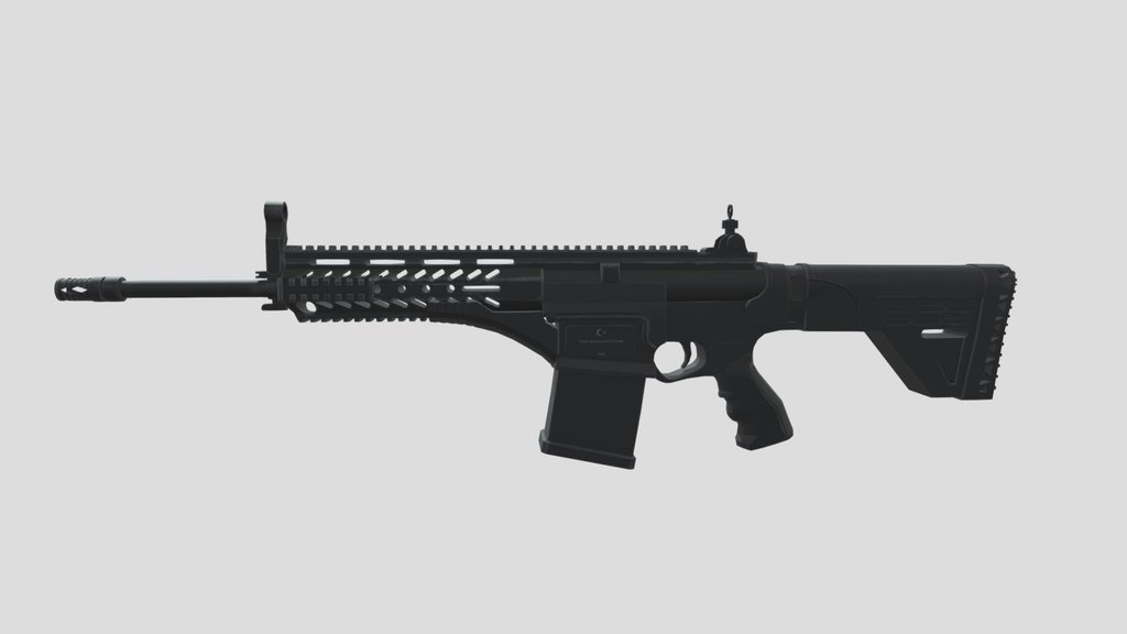 Battle Rifles - A 3D model collection by Eve Bat Studios ...