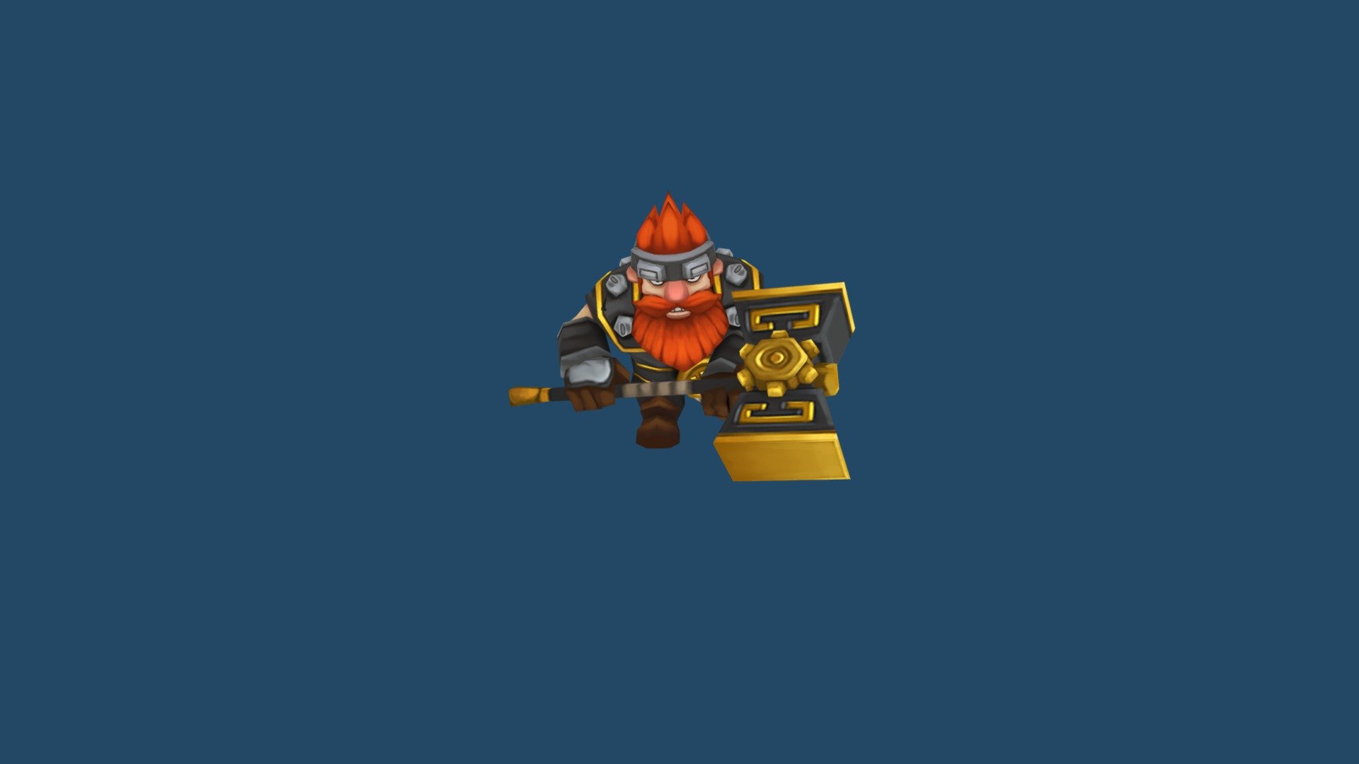 Dwarf Smith - 3D model by blade1 [156f30d] - Sketchfab