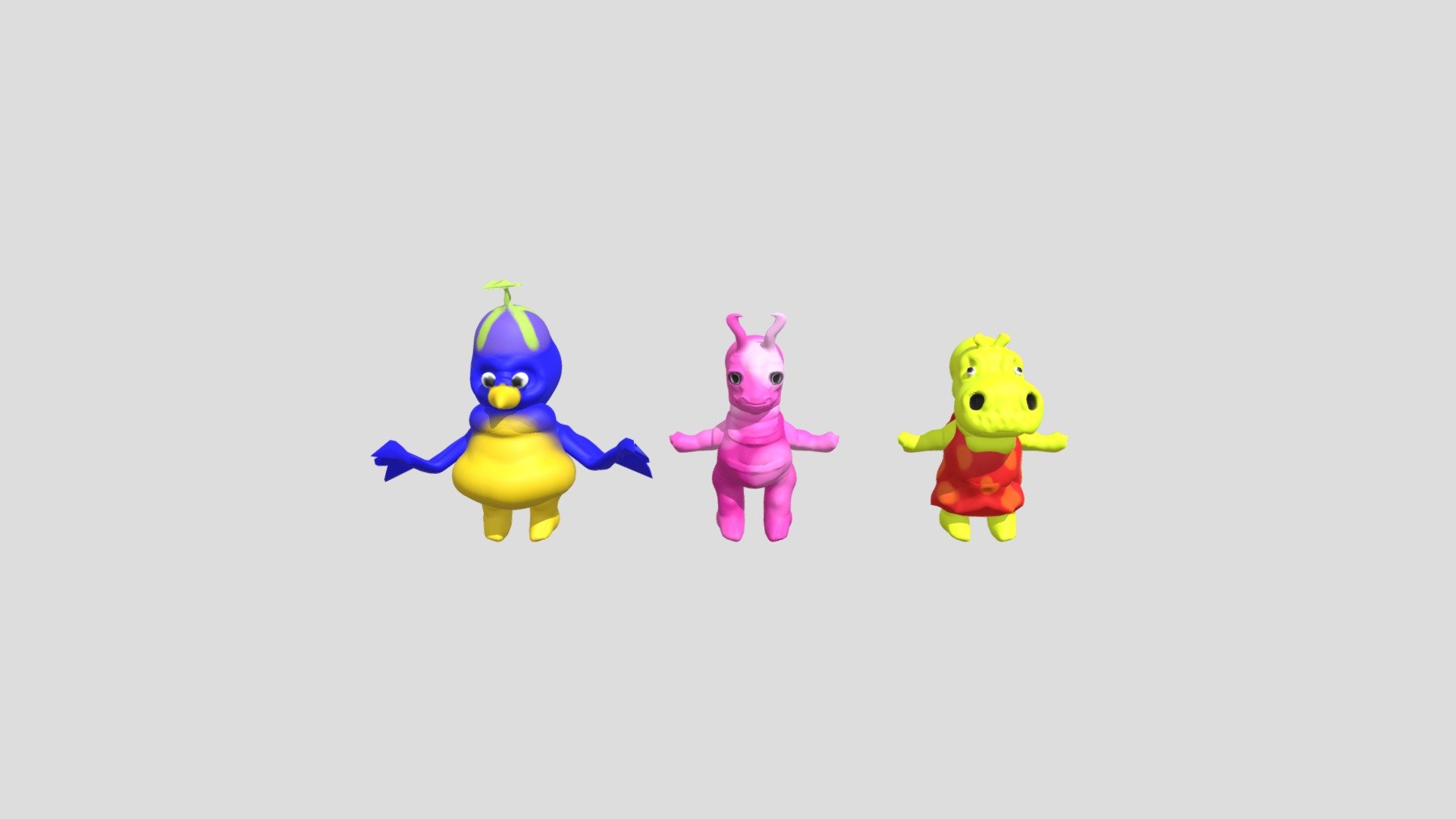 the backyardigans - 3D model by hippohipo [156fb5a] - Sketchfab