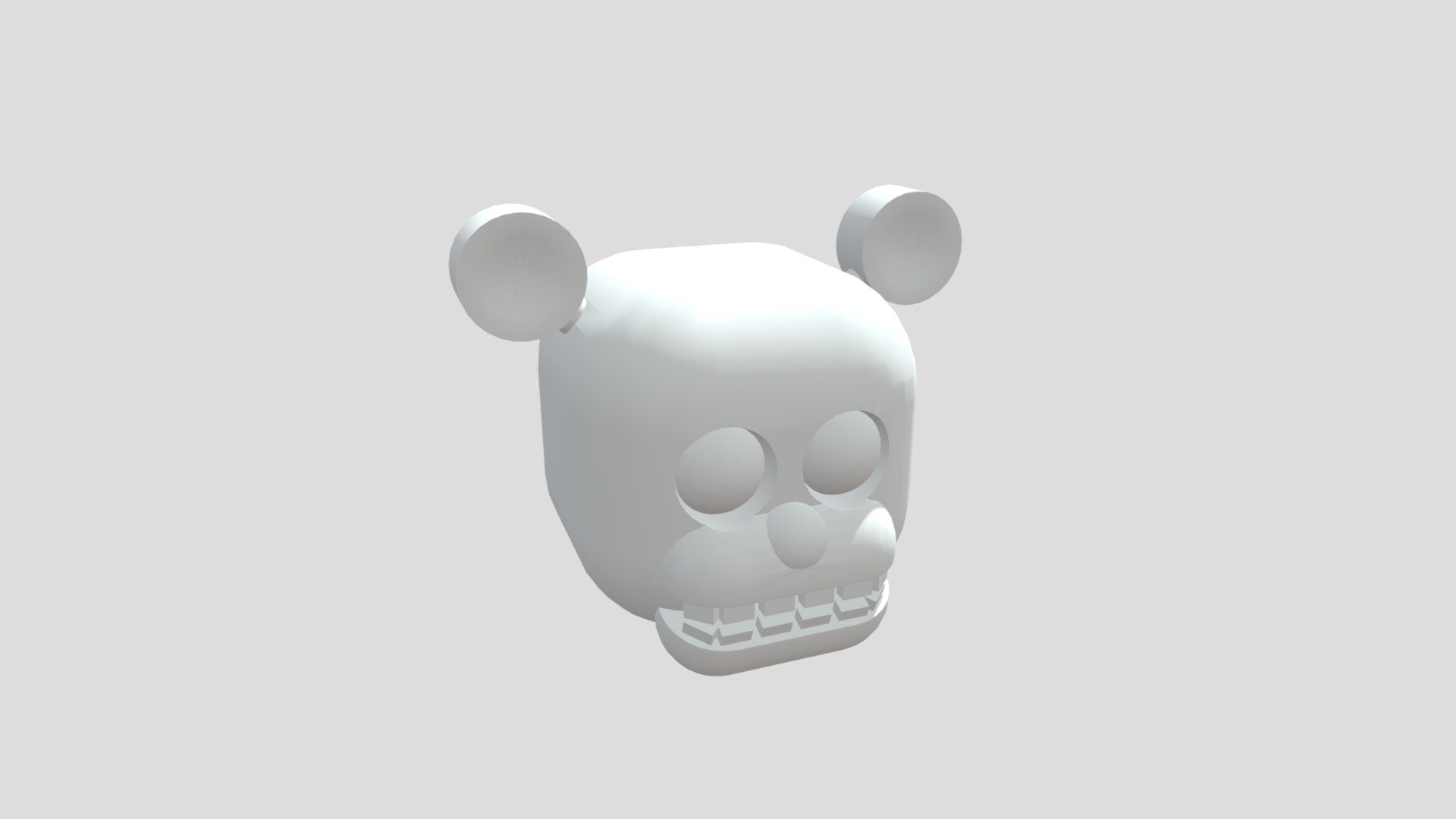 Fnaf Freddy Head - Download Free 3D model by Mr_Pokkles [1572f09 ...