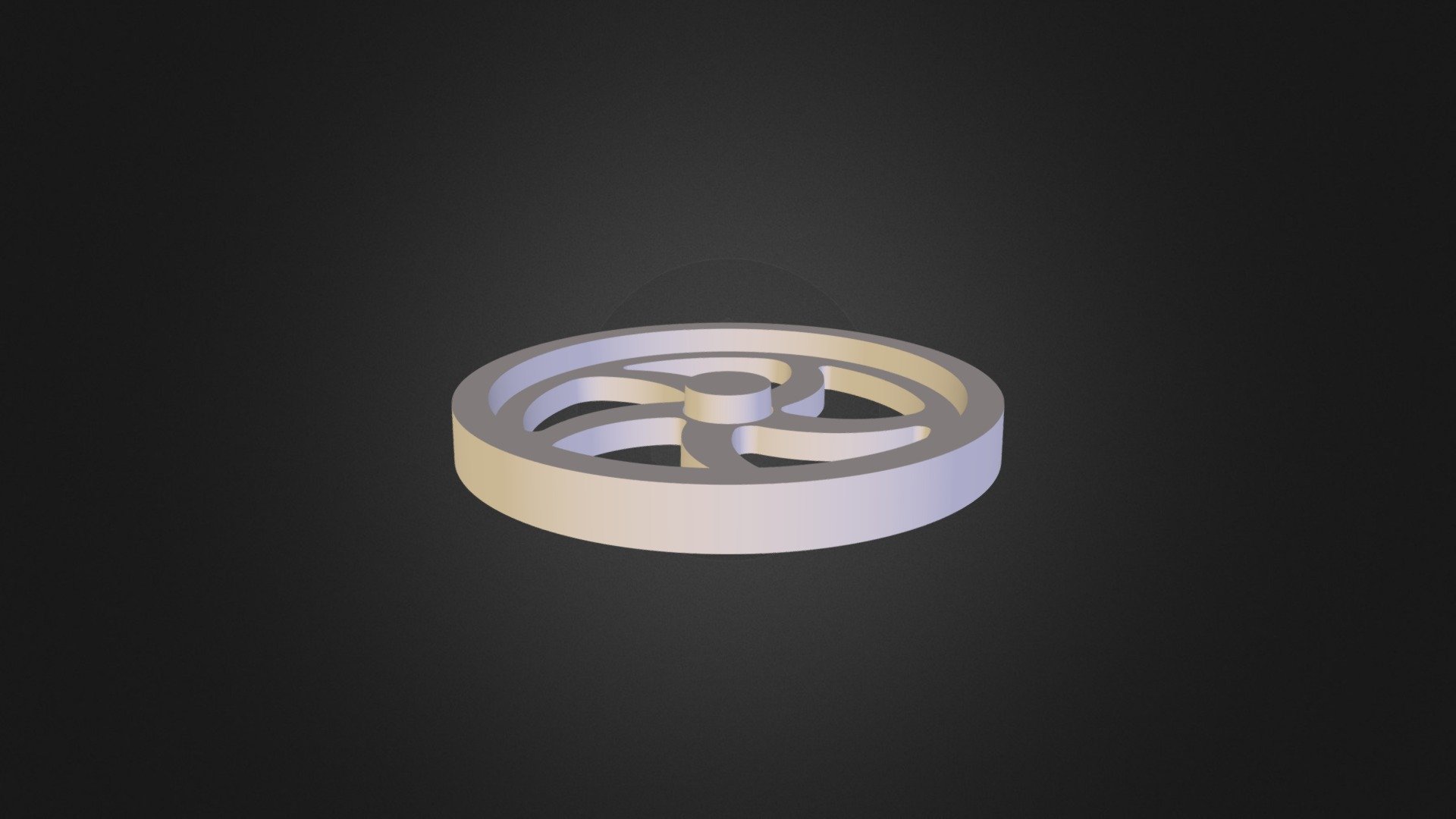 Fly Wheel with 5 spokes - 3D model by 3dindustries [1573604] - Sketchfab